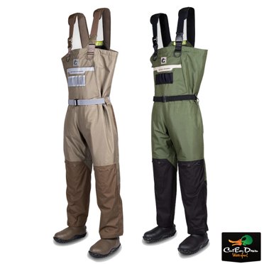 Gator Waders Shield Series Insulated Waders (7 Brown, Regular 12 ...