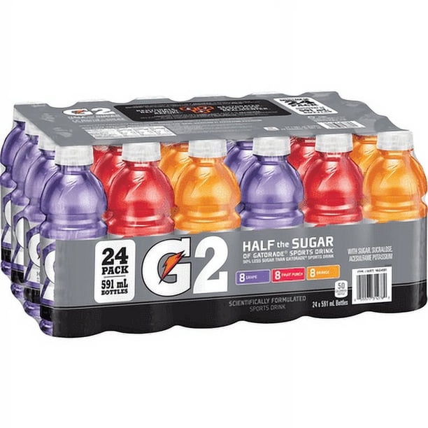 GATORADE G2 Clubpack Sports Drink - Light Hydration Variety Pack ...