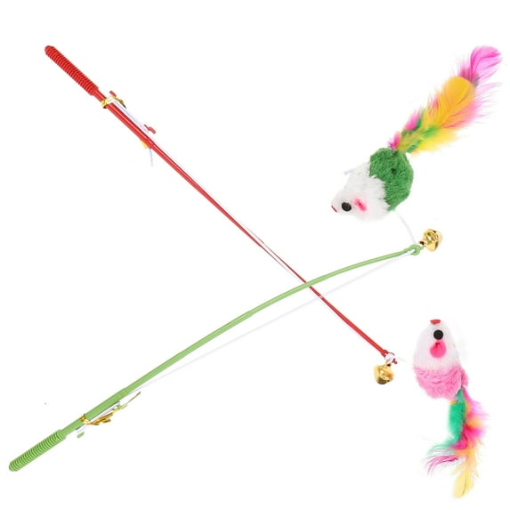 GATROPOD 2-Pack Plush Rope Cat Toys for Interactive Play and Energy ...