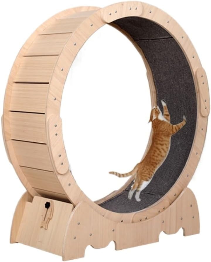 GATROPOD Cat Running Wheel Cat Treadmill Cat Toy Relieve Boredom ilent ...