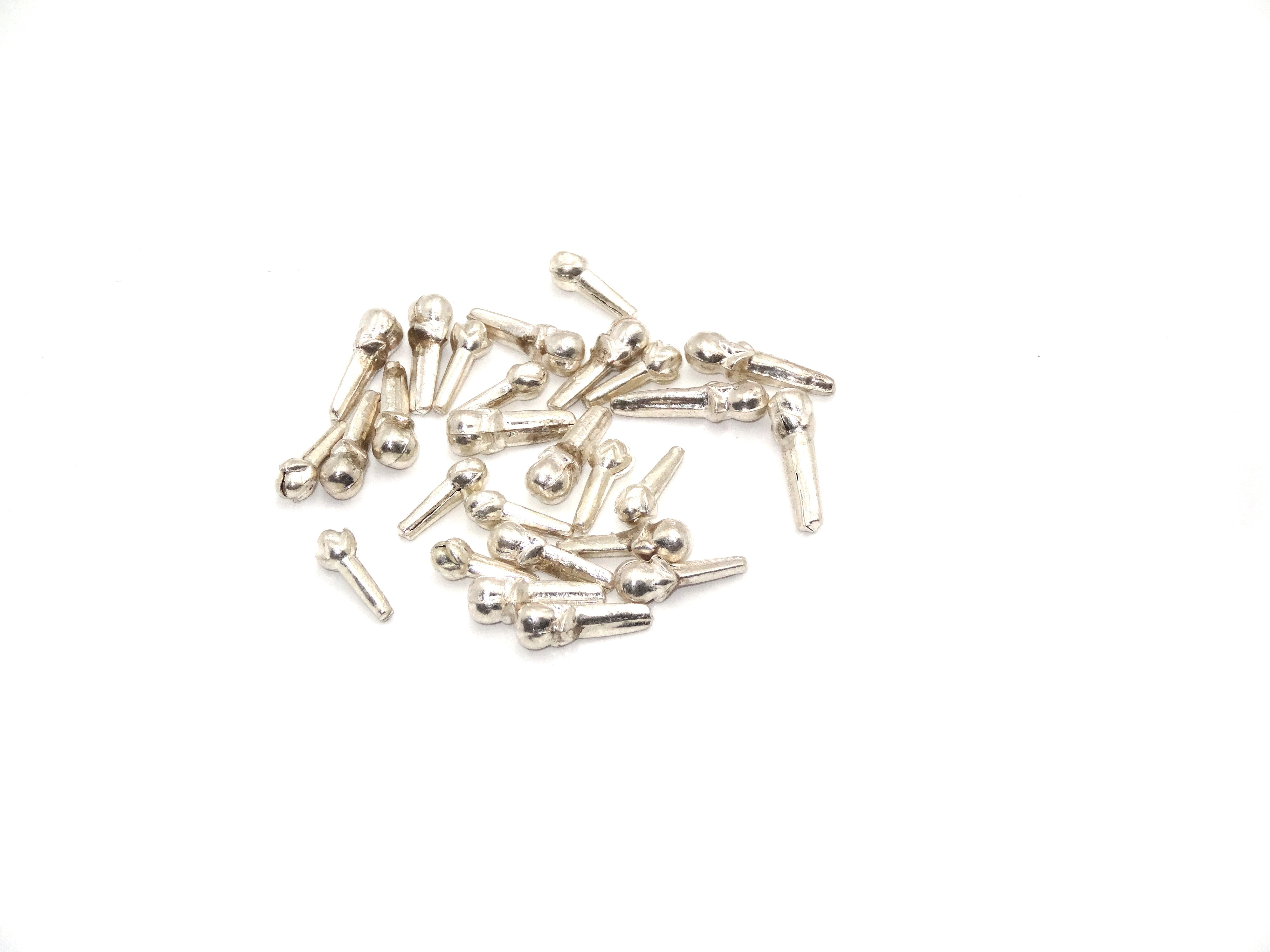 GAURI925 STERLING SILVER MEDIUM SIZE LONG/CLOVES FOR POOJA/PUJA, VASTU ...