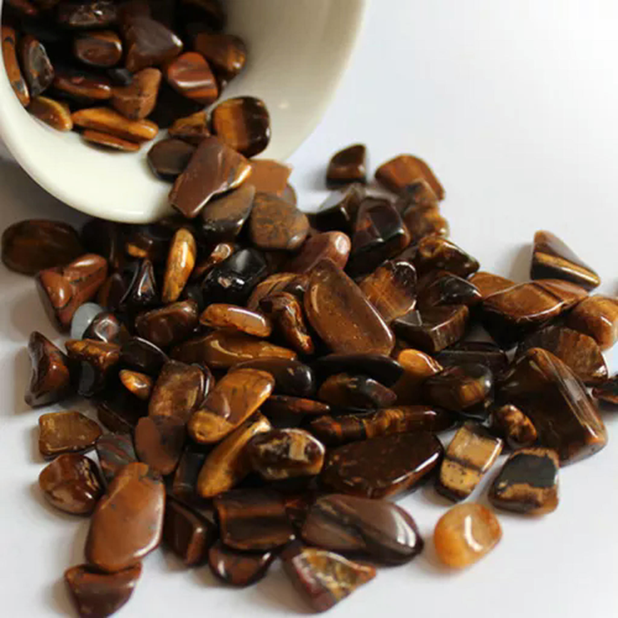 GAVONO 100g Natural Healing Quartz Crystal Crushed Chip Stone Reiki ...