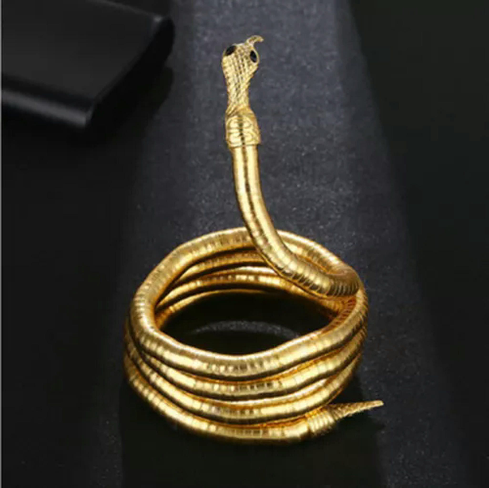 GAVONO Bendable Snake Bracelet Necklace for Women Adjustable Punk ...
