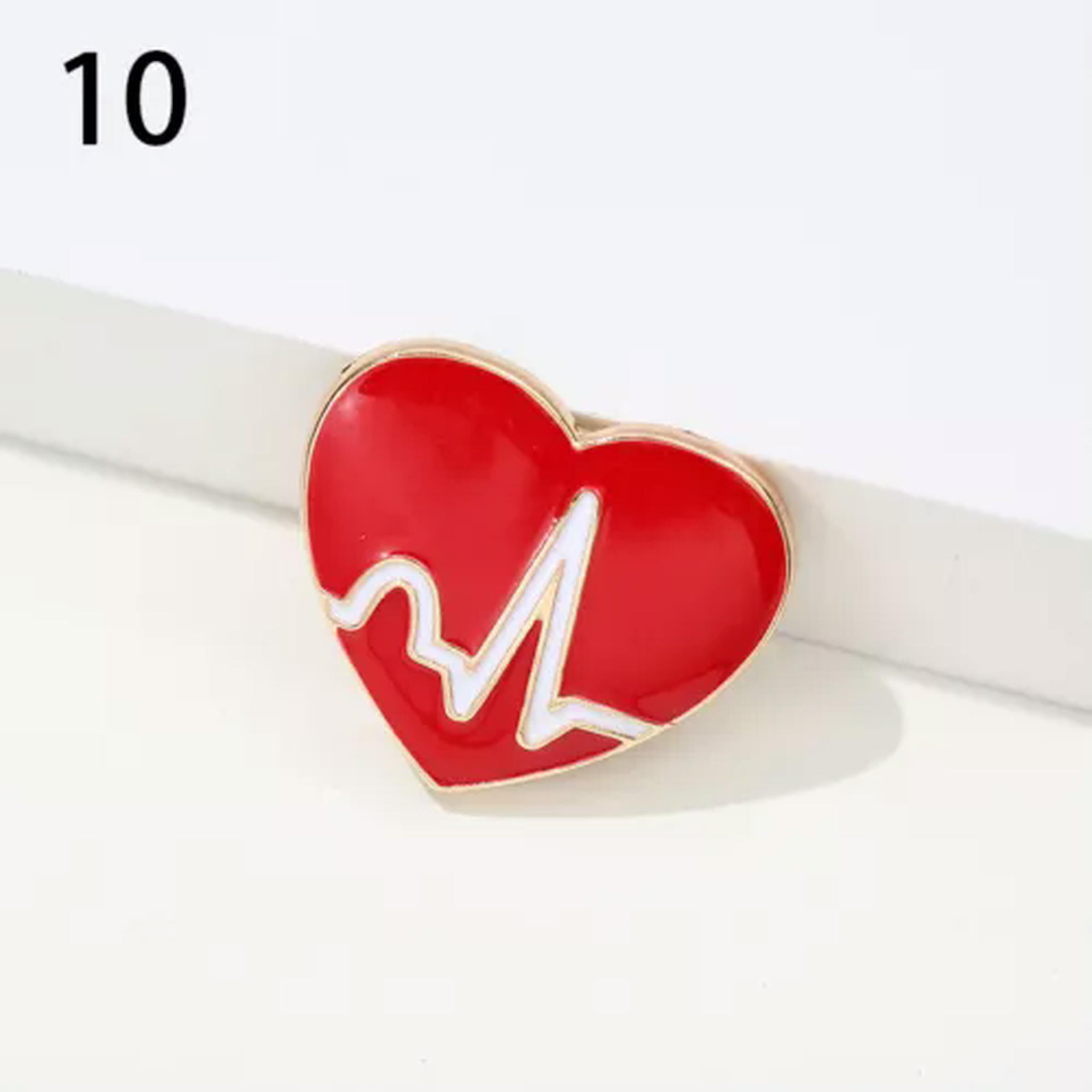 GAVONO Hot Medical Stethoscope Brooch Pin Doctor Nurse Brooches Fashion ...