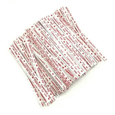 JAM Elastic String Ties, Gold Metallic, 50/Pack, Small, 10" Loop ...