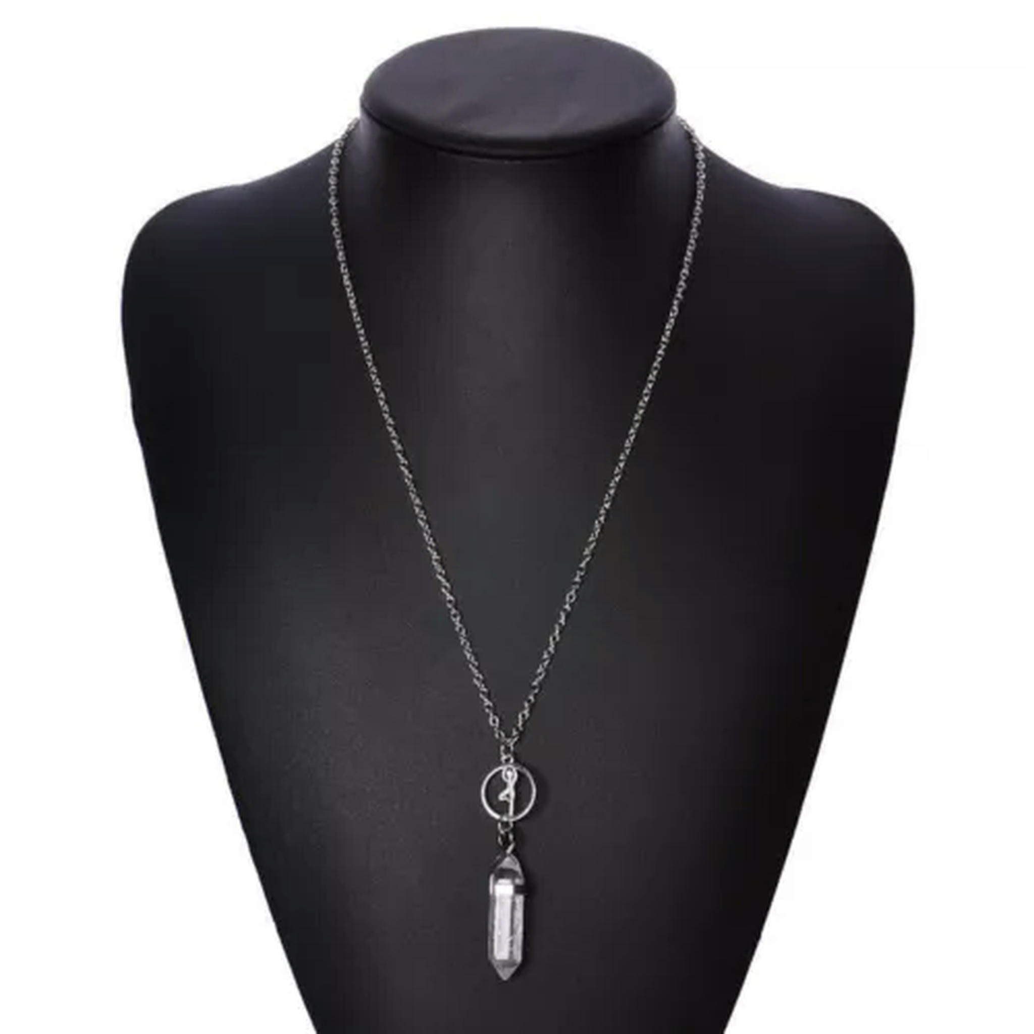 GAVONO Women star lotus flower Fairy Bullet Pendant Chain Necklace ...