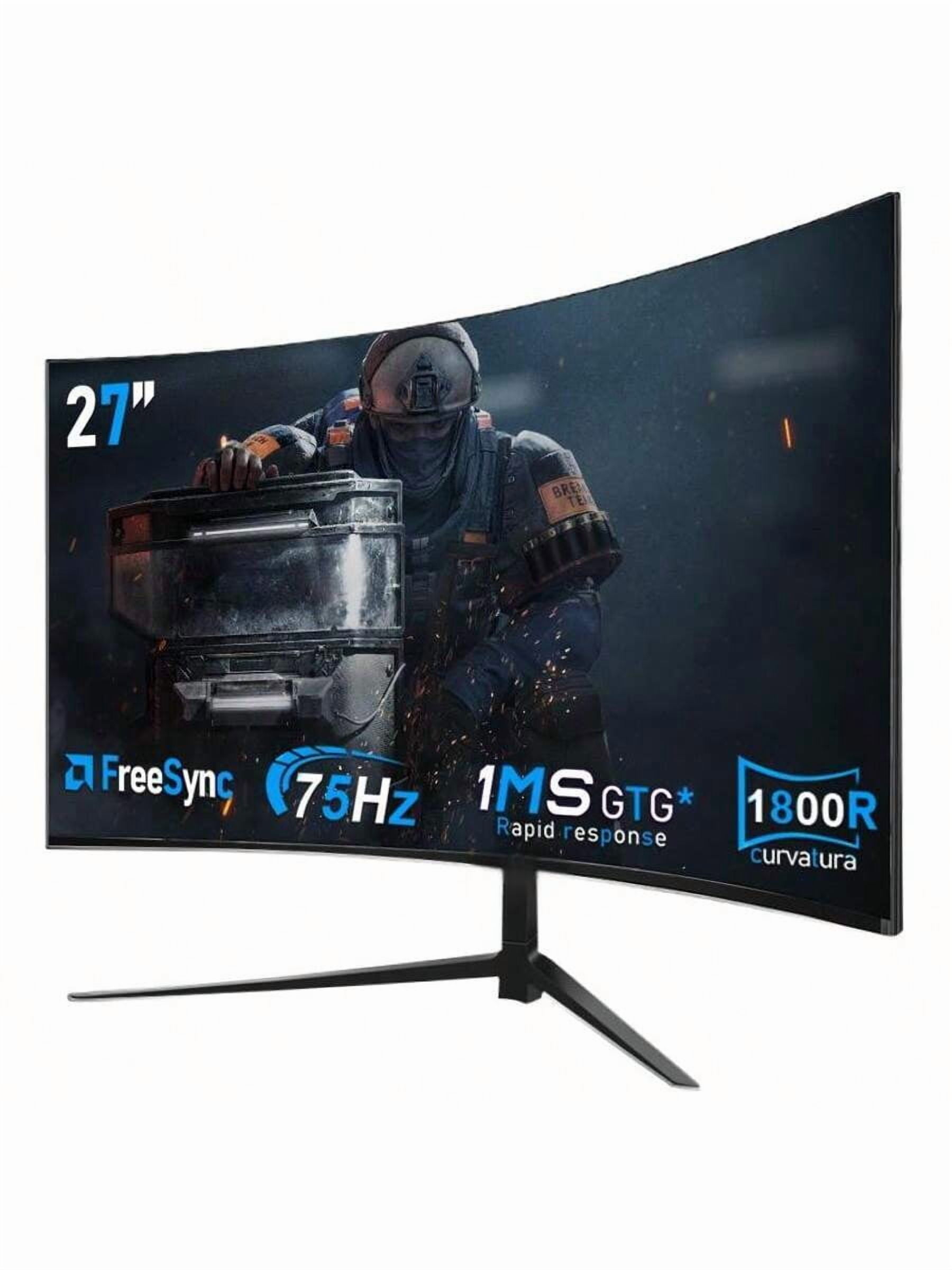 GAWFOLK 27" 1K 180Hz Curved Gaming Monitor - 1800R VA Panel, 1ms MPRT ...