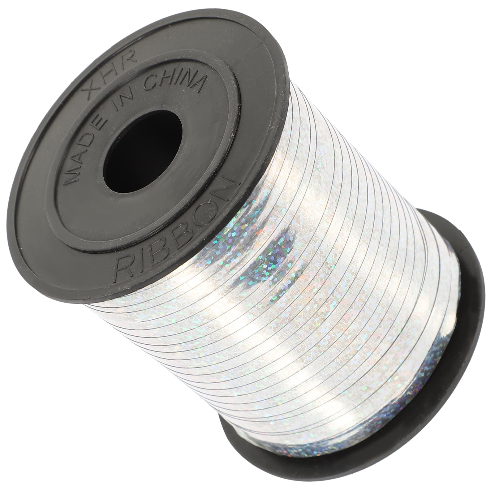 GAXIRE 1 Roll Silver Pvc Plastic Ribbon for present Packaging and Diy ...