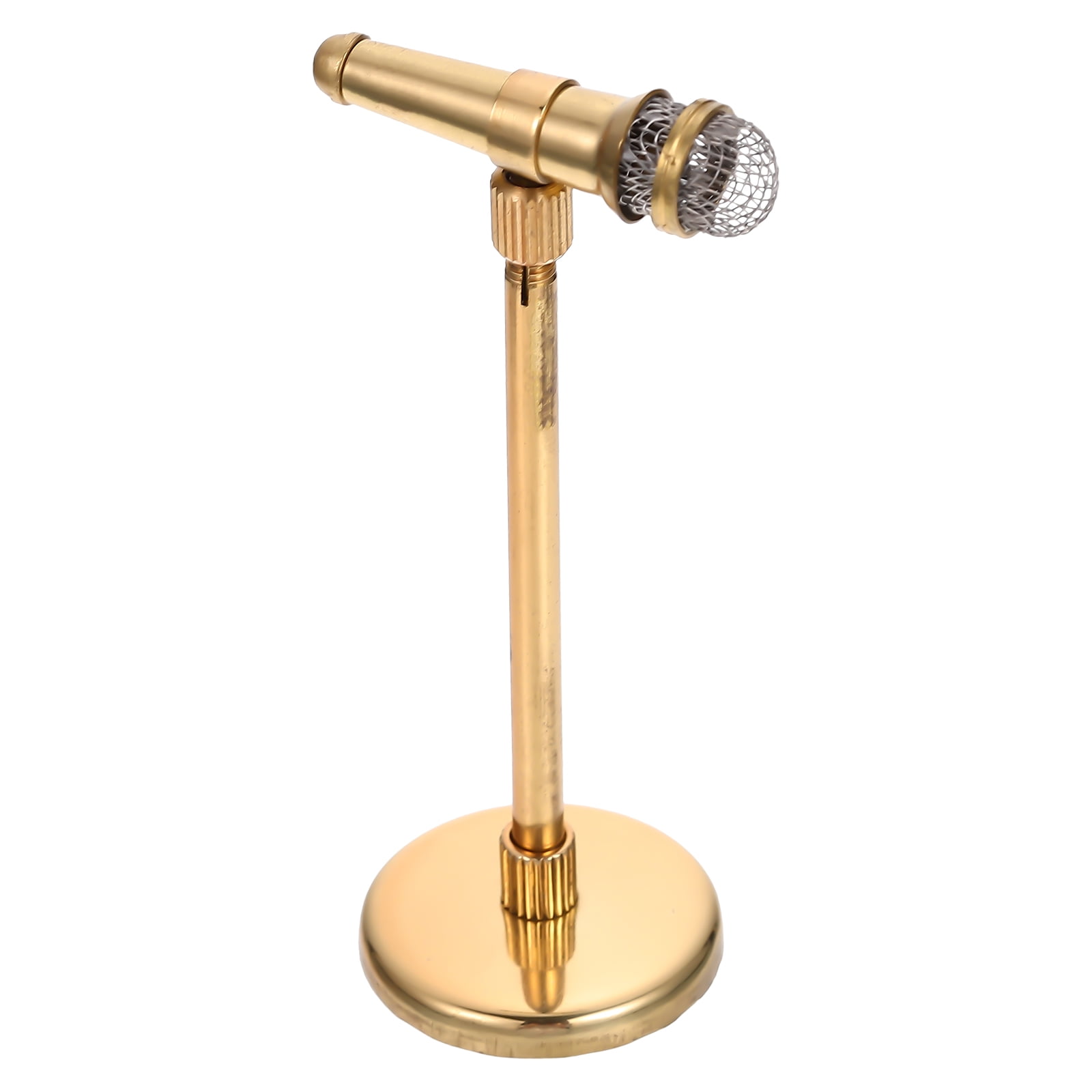 GAXIRE Miniature Microphone Miniature Musical Instrument Models Brass 1 ...