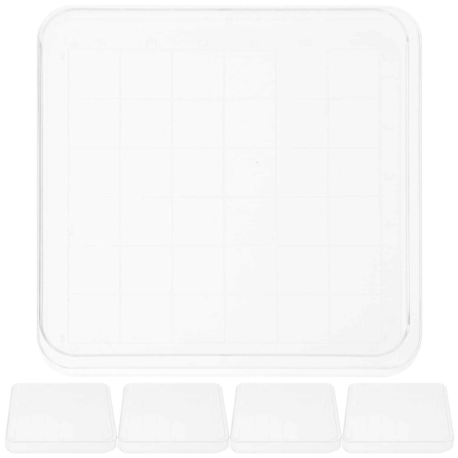 GAXIRE 10 Sets Transparent Plastic Petri Dishes for Process in Lab Use ...