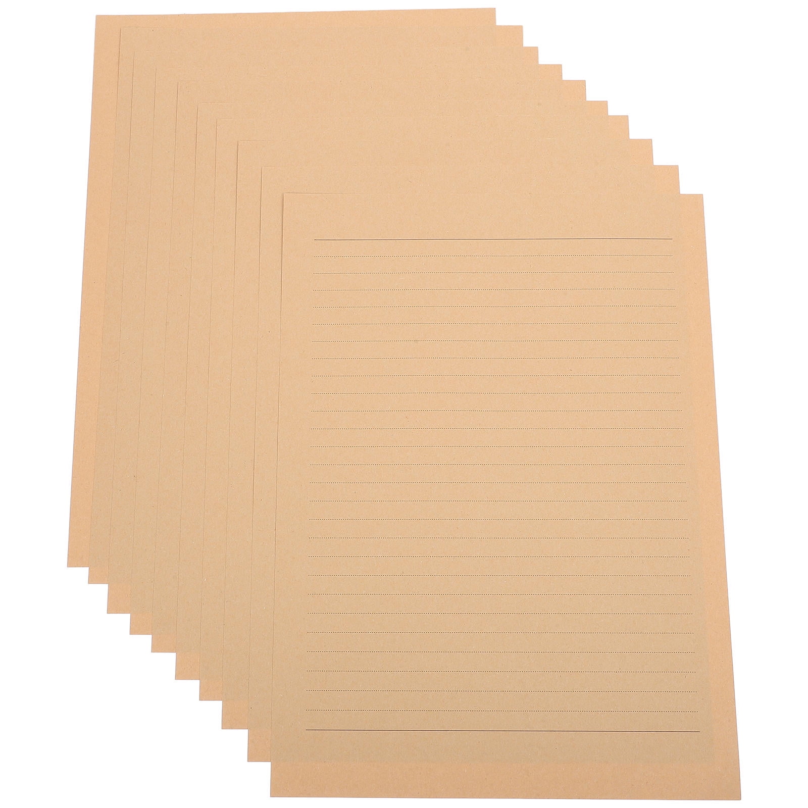 GAXIRE Writing Paper Chocolate Paper for Adults Letters 100 Sheets ...