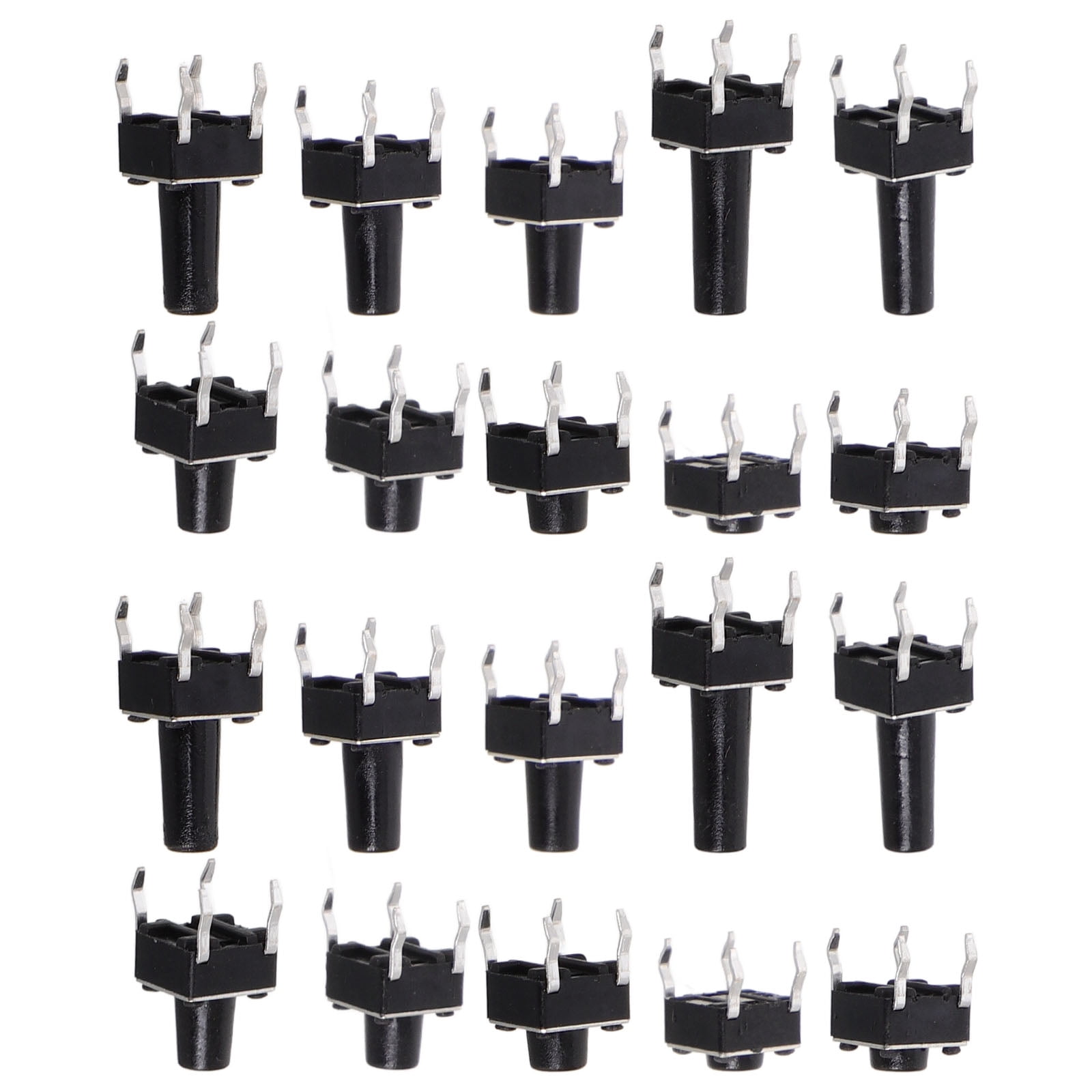 GAXIRE 100Pack Tactile Push Button Switch Kit Micro Momentary Push ...
