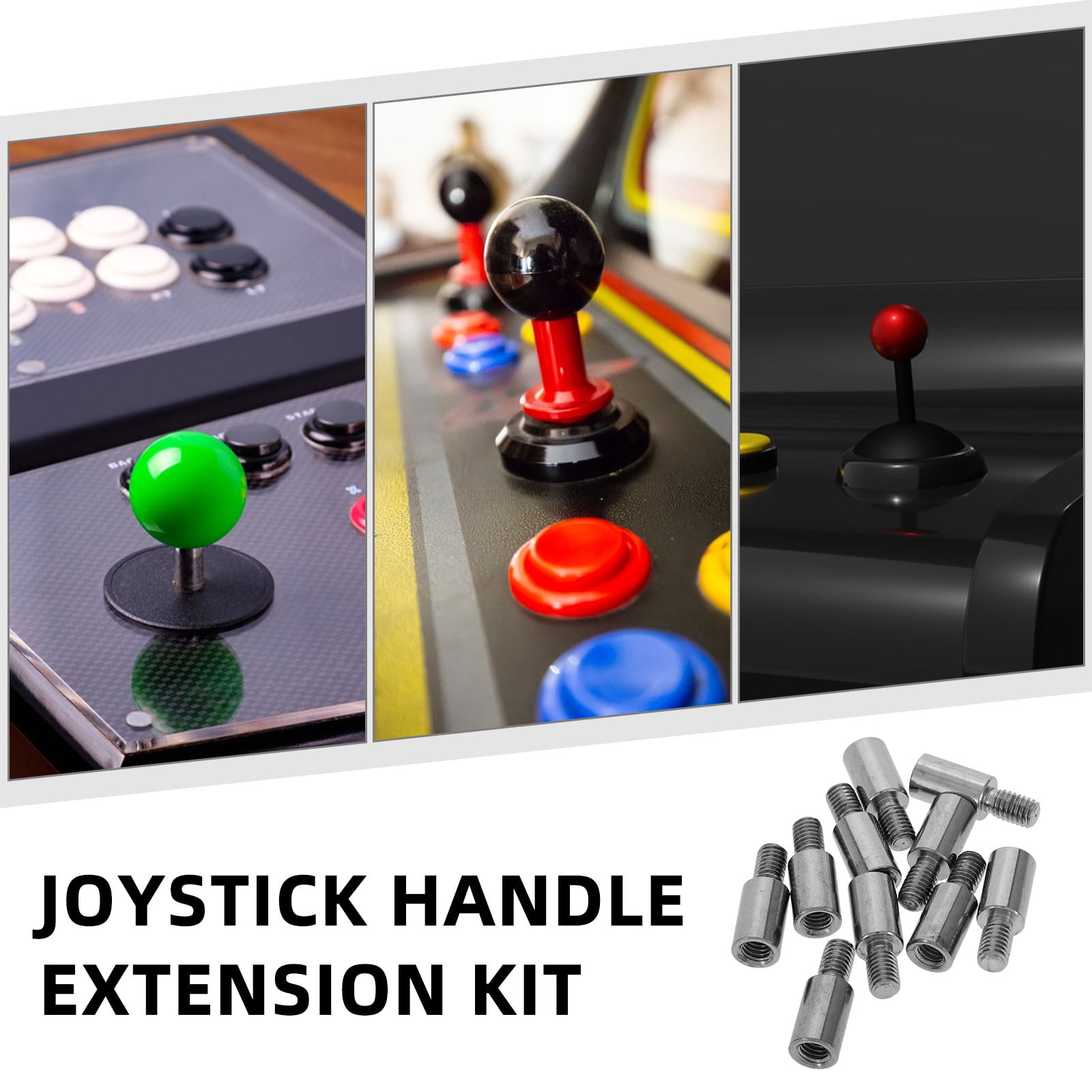 GAXIRE 10Pcs Joystick Handle Extension Kit Extension Posts for Gaming ...
