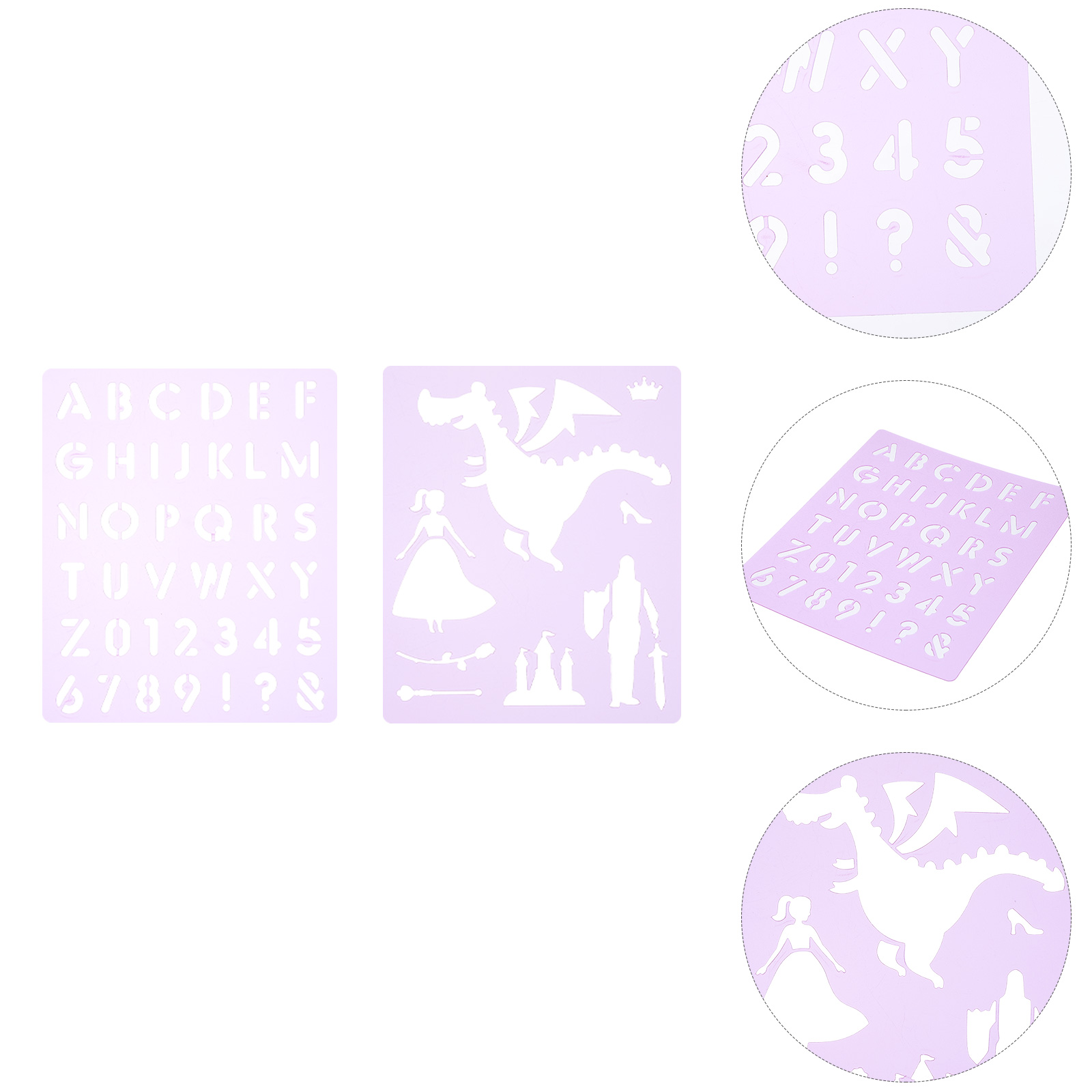 GAXIRE 14Pcs Stencil Template For Kids Drawing Stencils Childrens ...