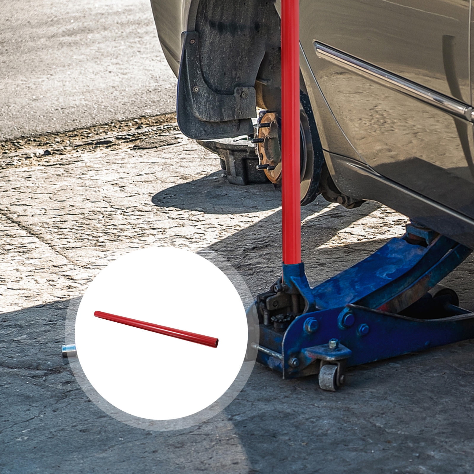 GAXIRE 1Pack Cushioned Jack Handle for Hydraulic Jack Horizontal Design ...