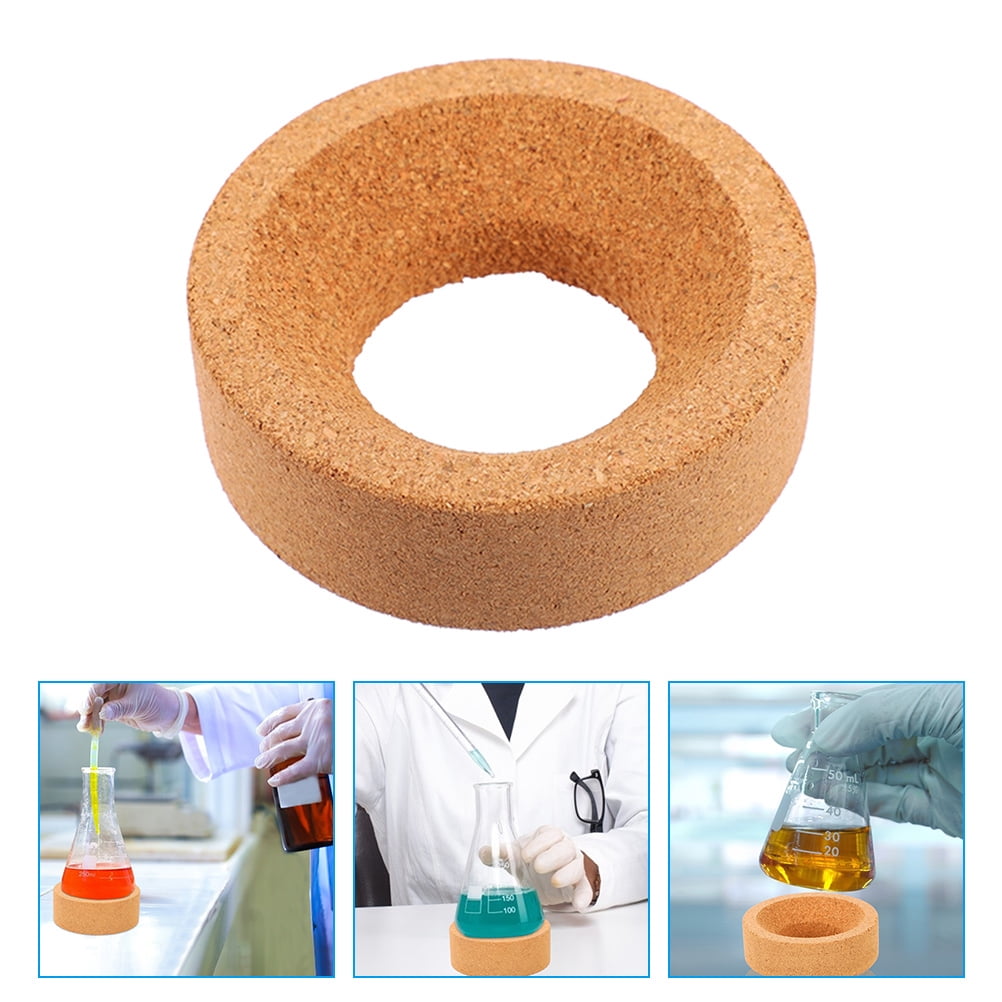 GAXIRE Flask Support Cork Stand for Round Bottom Laboratory Flasks, 1 ...