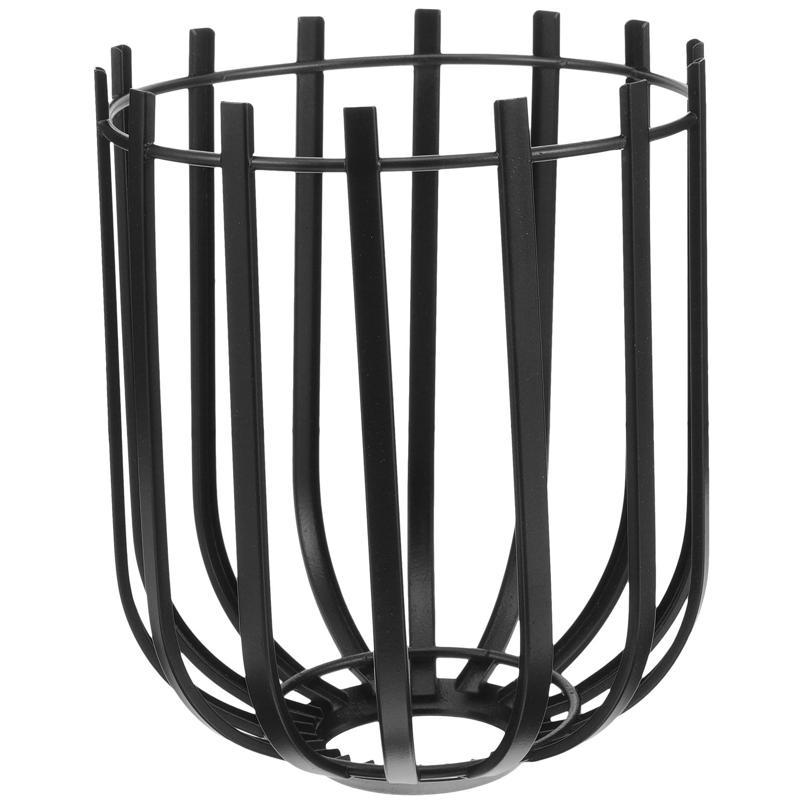 GAXIRE Wire Lamp Shade Lampshade Iron Black 1Pack - Walmart.com