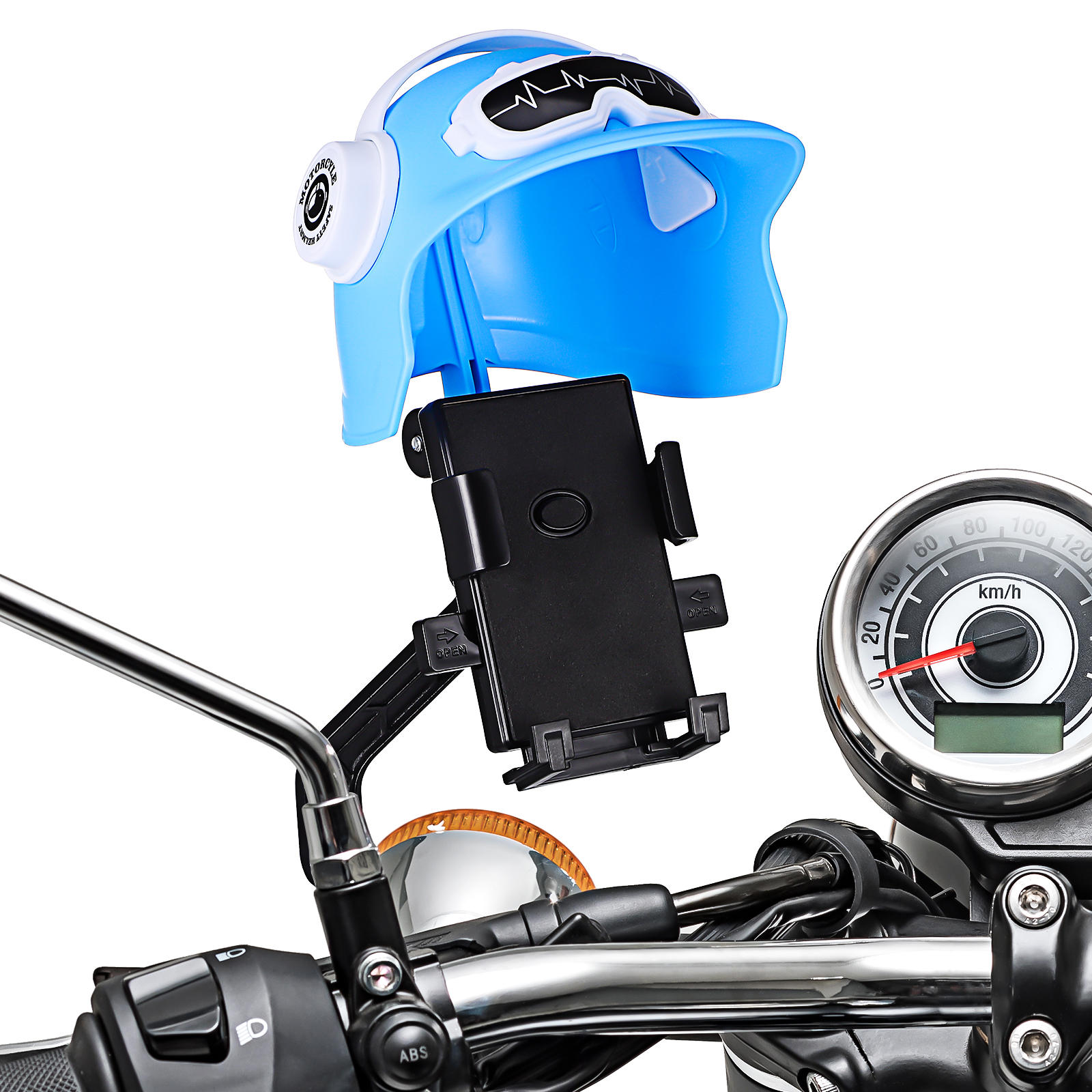 GAXIRE 1Pack Motorcycle Navigation Holder Sun Protection for Outdoor ...