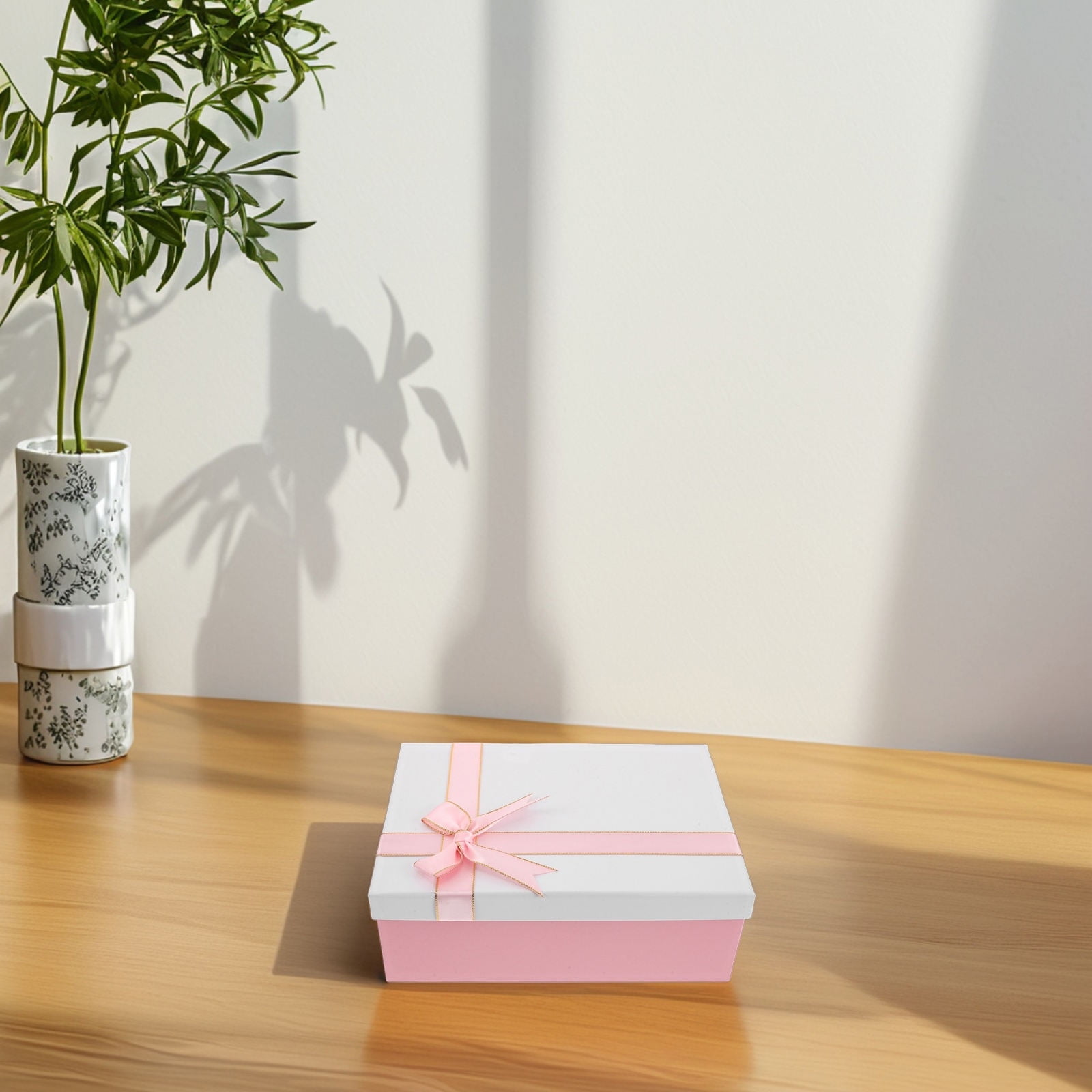 GAXIRE 1Pack Multi Color Cardboard Present Box for Wrapping and ...