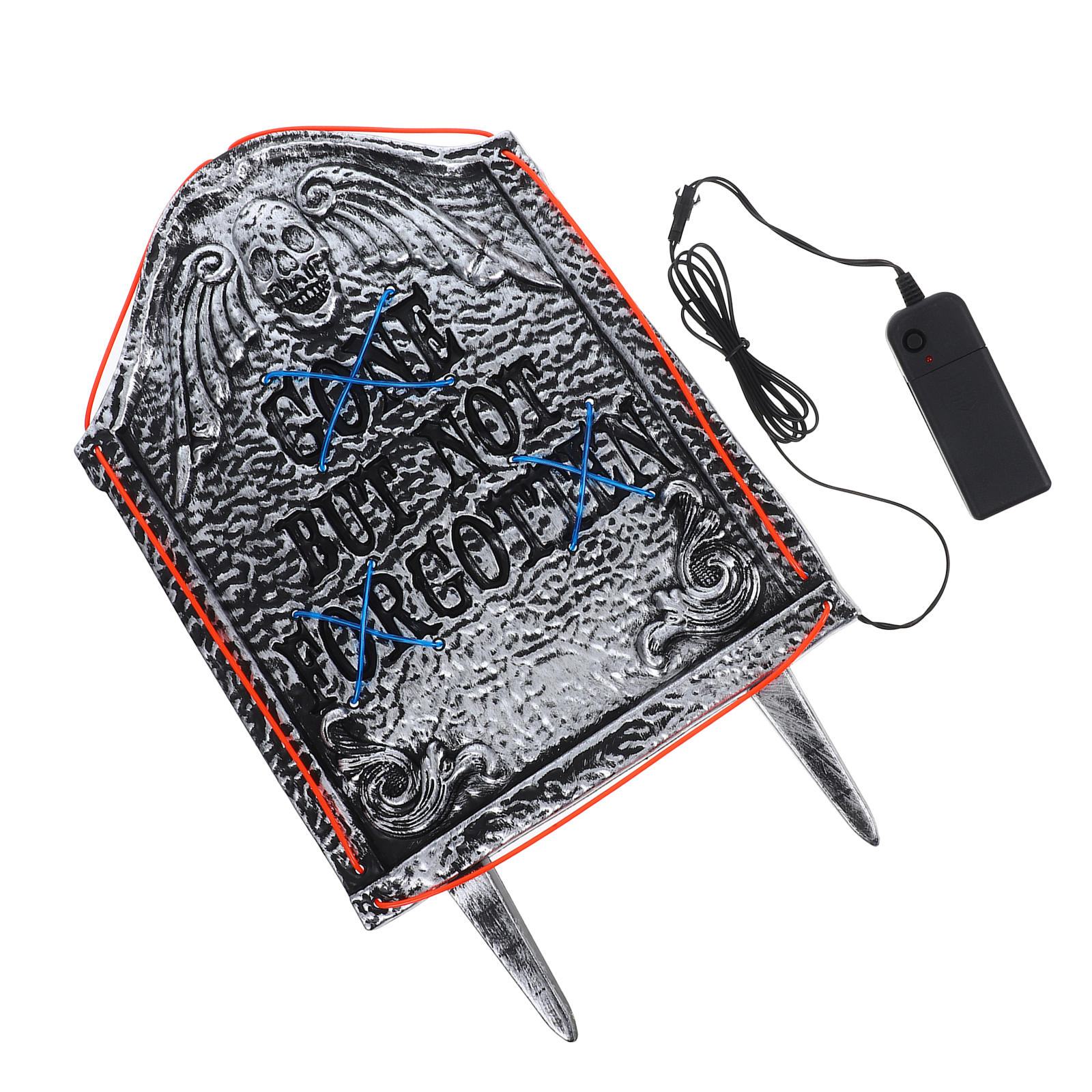 GAXIRE 1Pack PP Material Tombstone Stake Yard Signs 14.93X9.24X0.31In ...