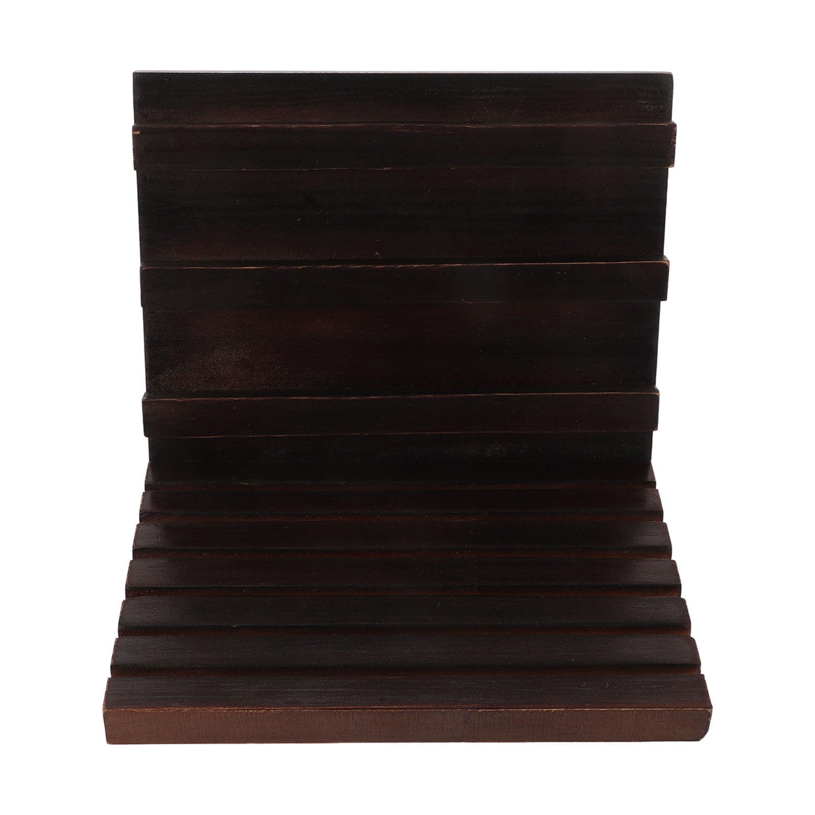 GAXIRE 1Pack Rectangular Wooden Holder for Collectors Home and Office ...