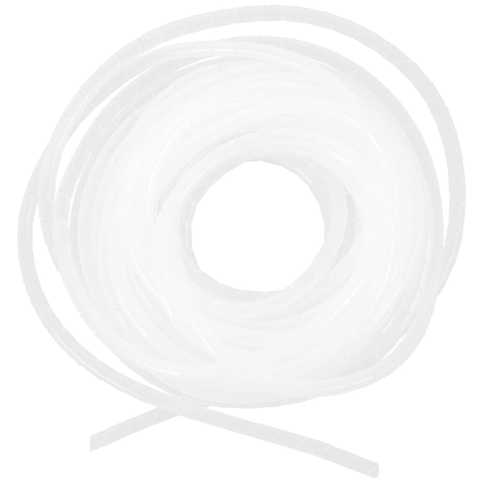 GAXIRE 1Pack White Spiral Cable Management Sleeve for Wire Wrap and ...