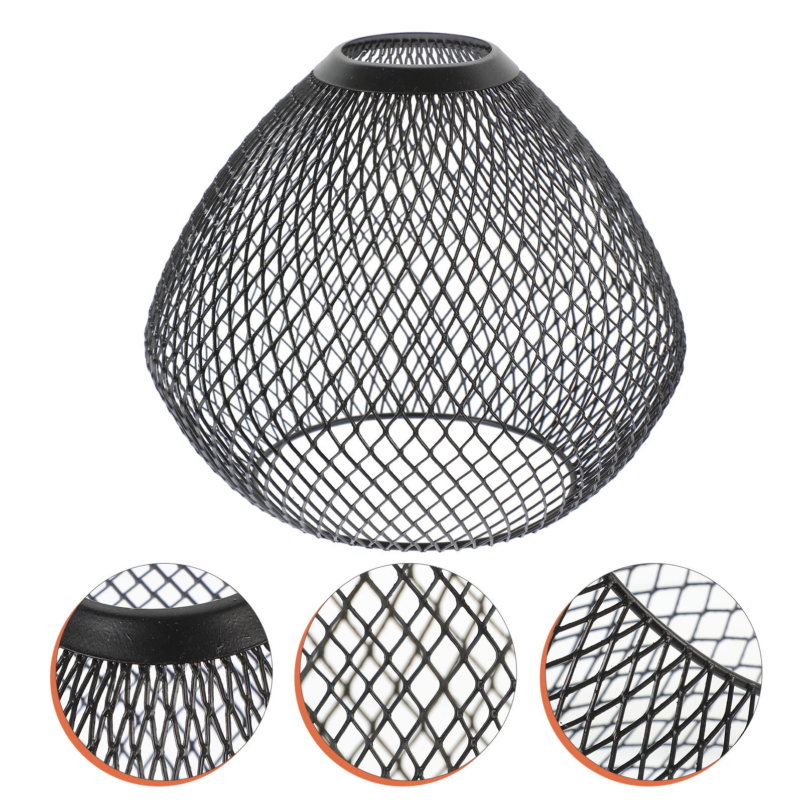 GAXIRE Table Lamp Shade Hollow Geometric Iron Black 1Pack - Walmart.com