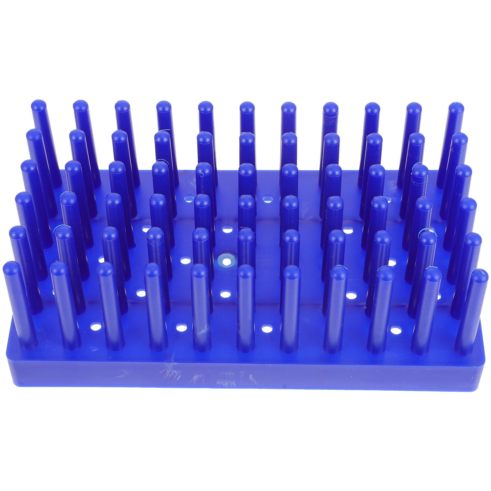 GAXIRE Plastic Test Tube Rack 1Set Blue Color for Science Classroom Use ...