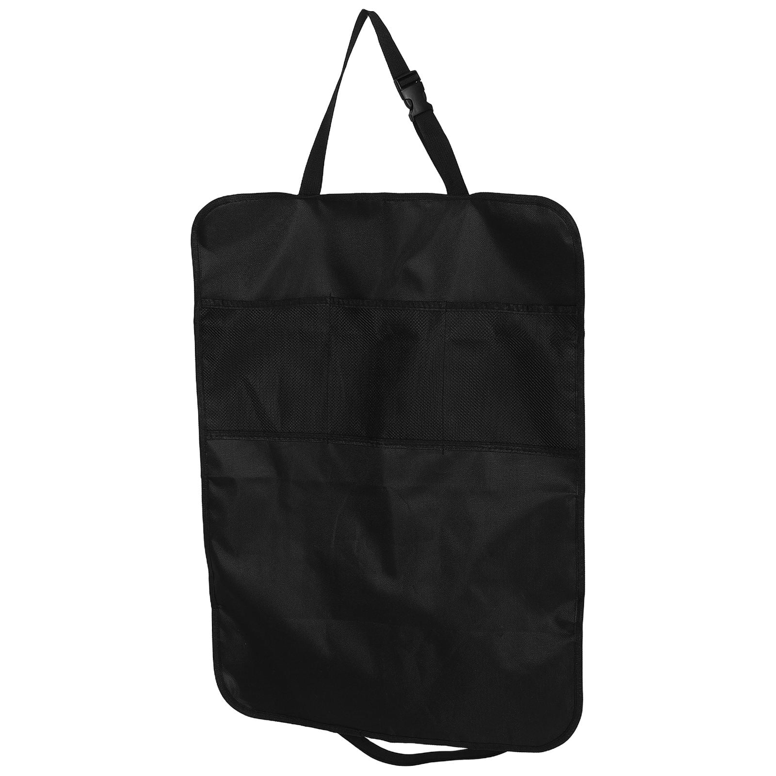 GAXIRE 1Set Black Rectangular Car Seat Back Bag with Storage Function ...