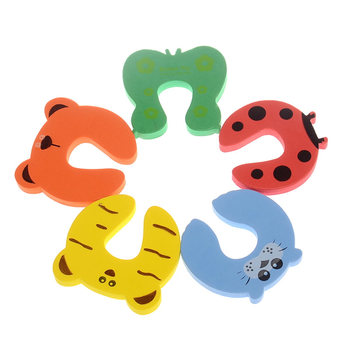 GAXIRE 1Set Cartoon Door Stopper for Door Stabilization Baby Finger ...