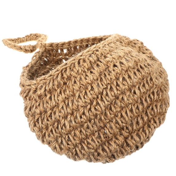 GAXIRE 1Set Garden Basket Jute Rope Hanging For Fruit And Vegetable ...