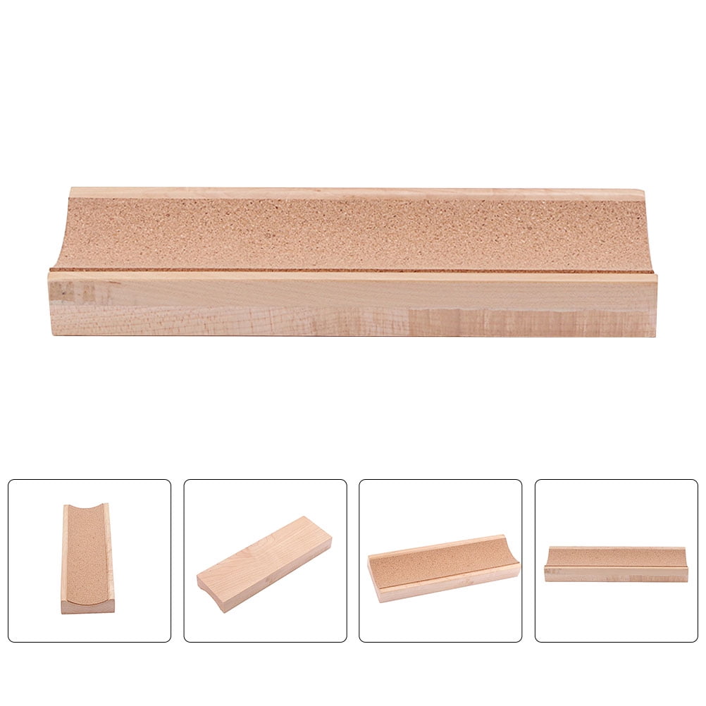 GAXIRE 1Set Guitar Accessory Kit U-shaped Khaki Wood Neck Rest for ...
