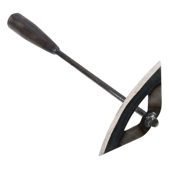 GAXIRE Silver Steel Garden Hoe Durable Hand Tool for Weeding ...