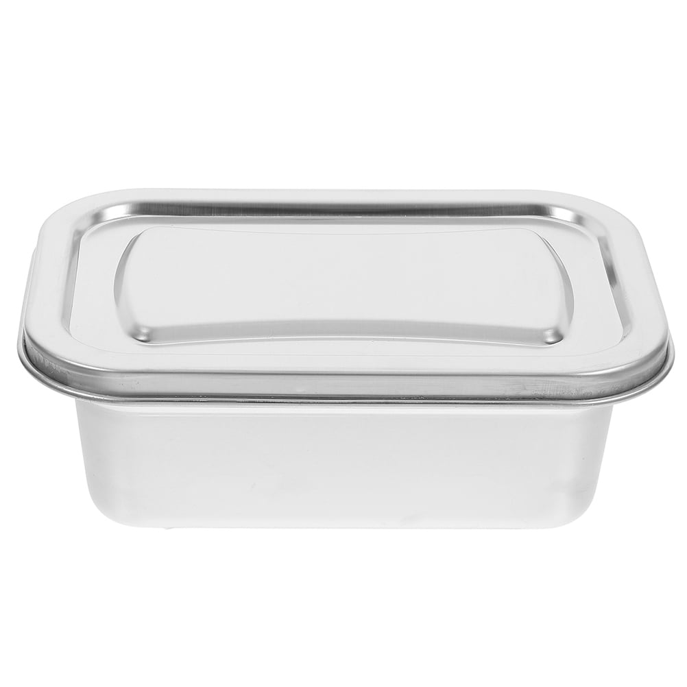 GAXIRE Refrigerator Ice Cream Box Stainless Steel 304 Silver 1Pcs ...