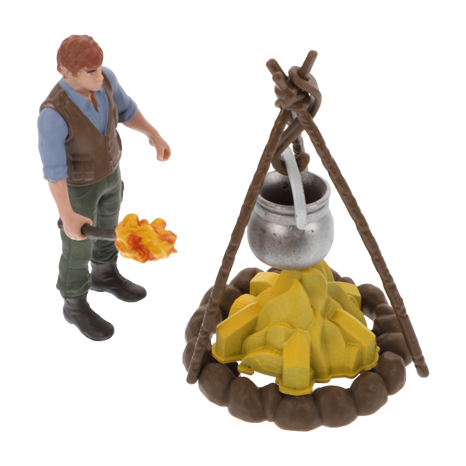 GAXIRE 1Set Picnic Landscape Figurines Miniature People Figurines ...