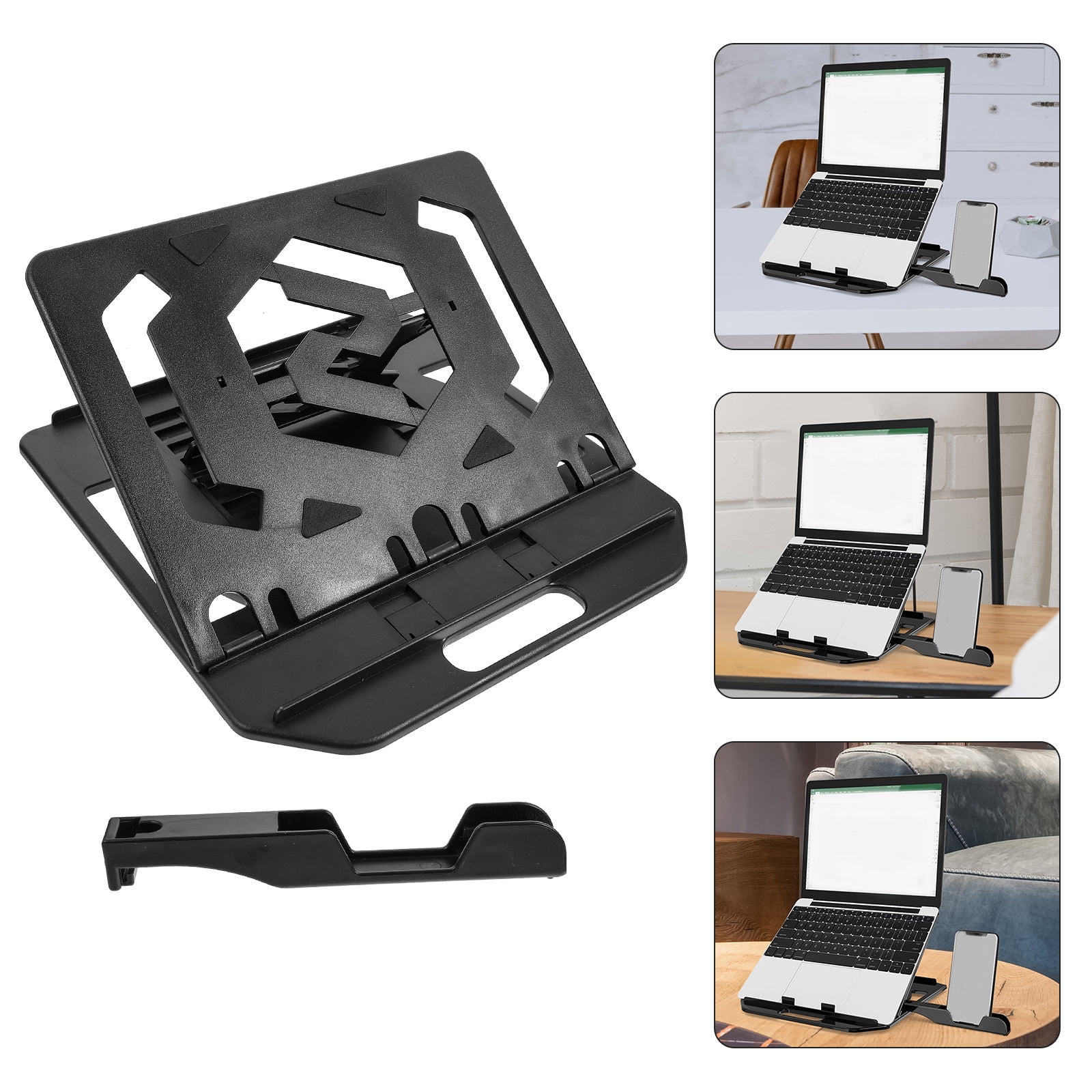 GAXIRE 1Set Portable Laptop Riser with Ergonomic Design and Phone ...