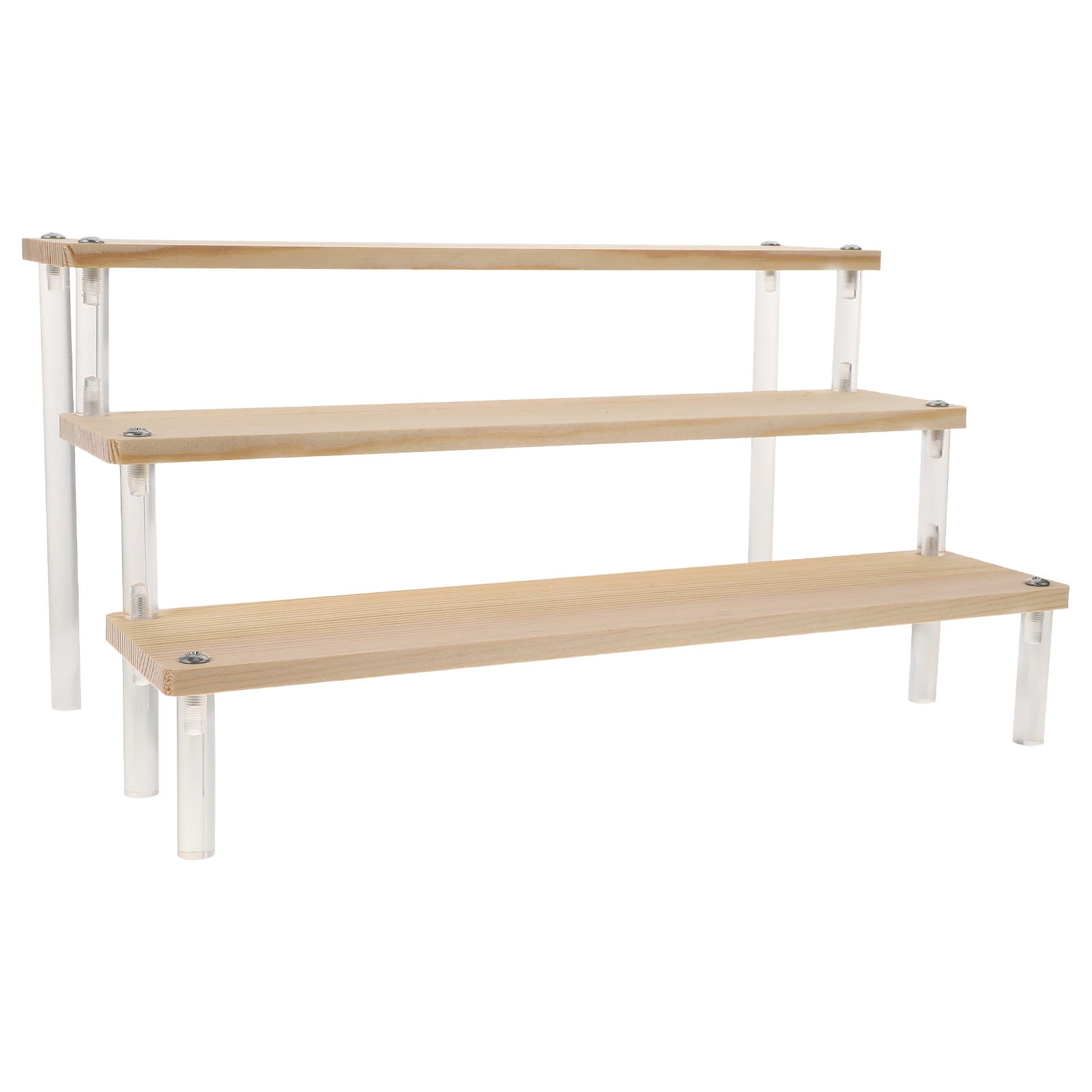 GAXIRE 1Set Retail Candy Display Rack with Acrylic and Wood for ...