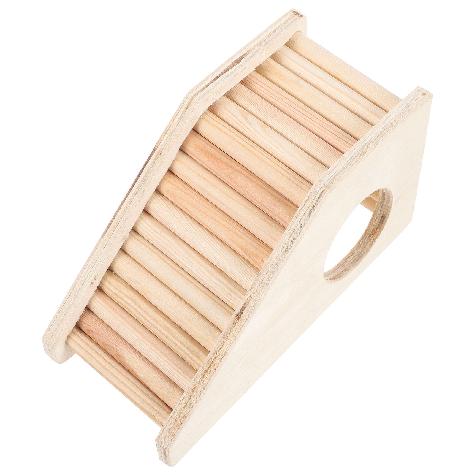 GAXIRE Small Animal Cage Decoration Wooden Hamster Hideout Hideaway for ...