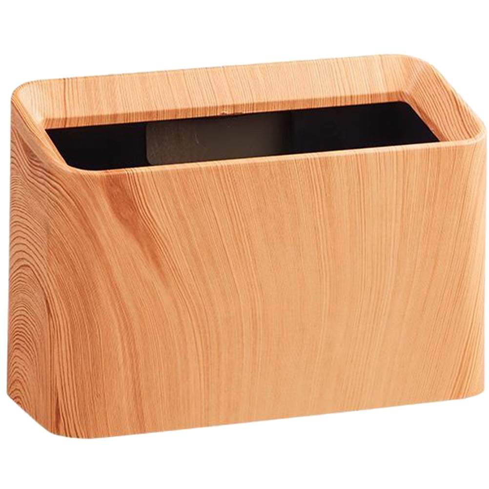 GAXIRE 1Set Small Garbage Bin Desktop Trash Can Iron Material Retro ...