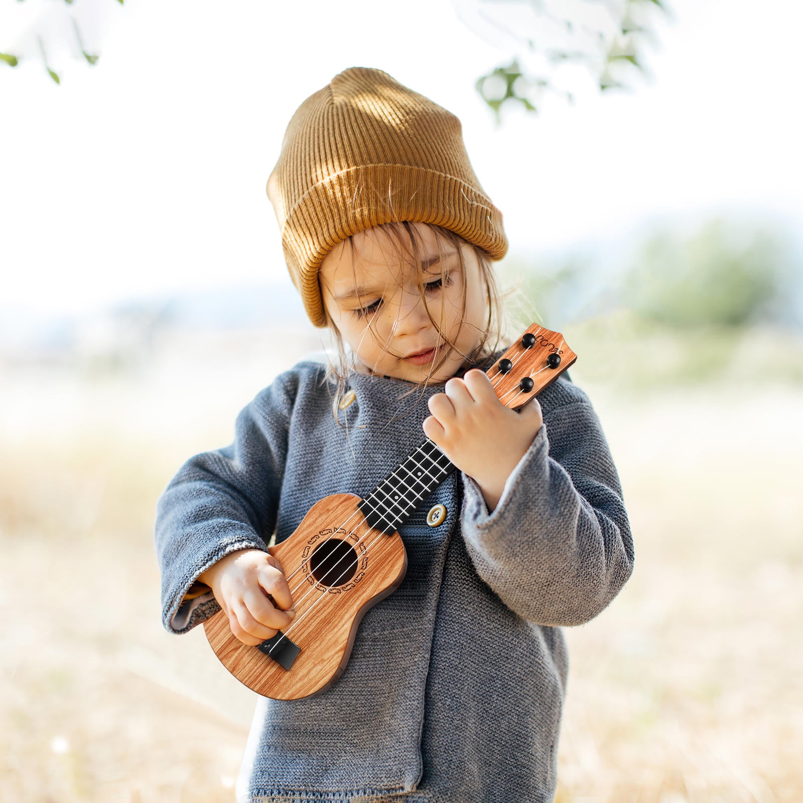 GAXIRE 1Set Ukulele For Toddler Simple Design Crisp Sound Assorted ...