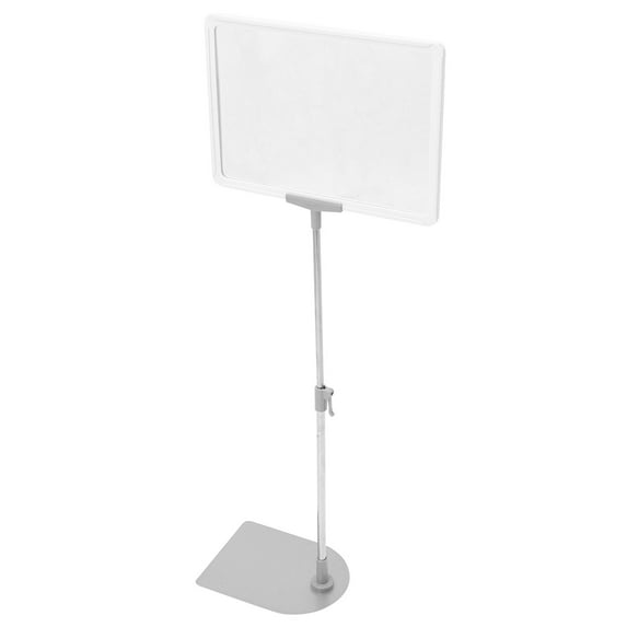 GAXIRE 1Set White Rectangular Price Display Holder For Supermarket ...