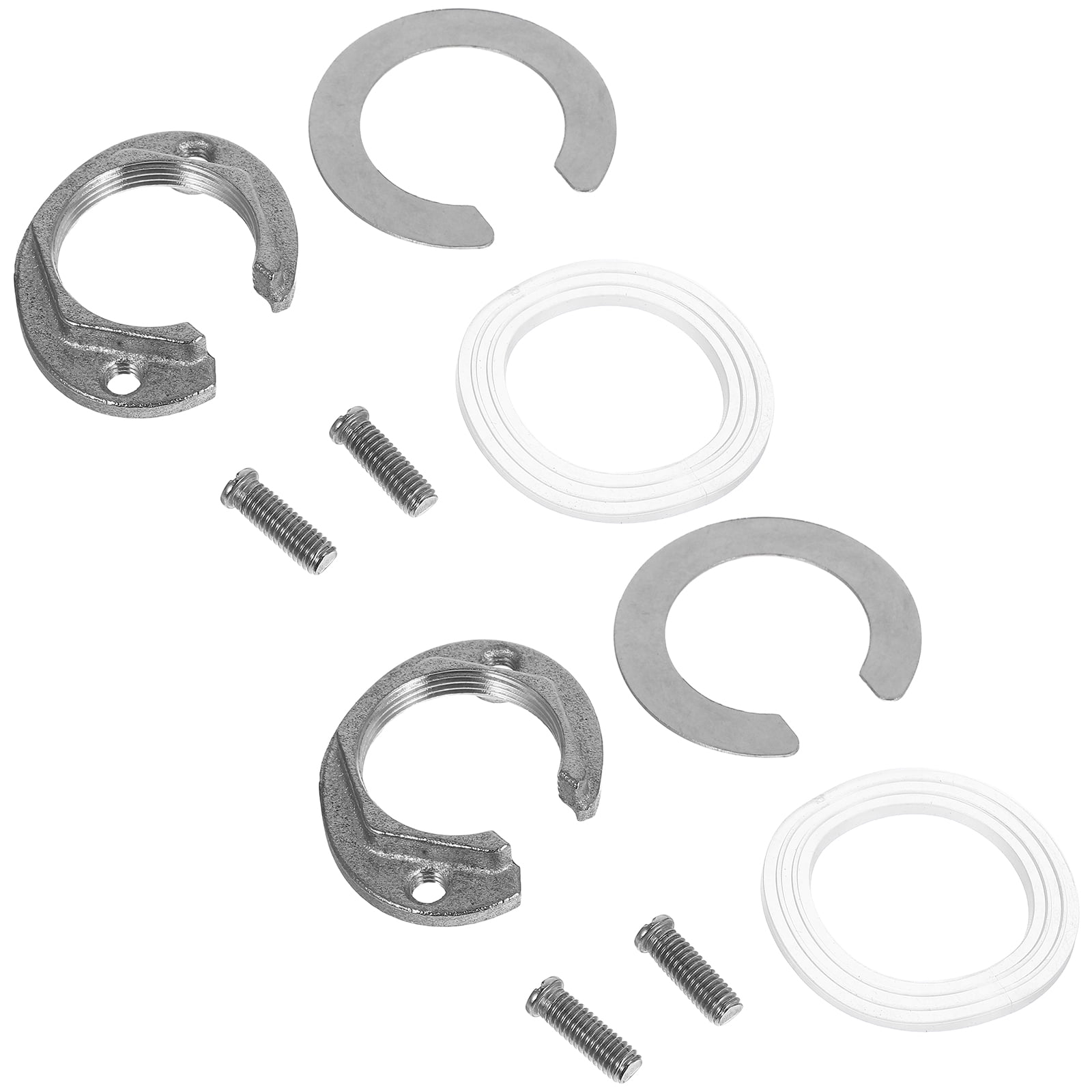 GAXIRE 2 Sets Faucet Lock Nut Bathroom Tap Fixing Tool Set Silver ...