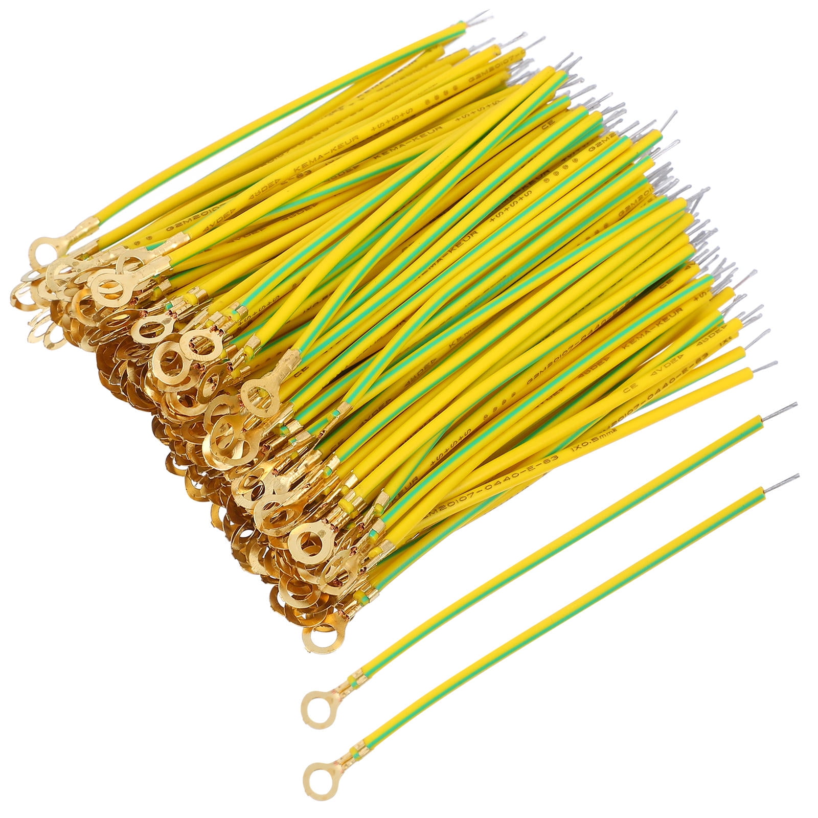 GAXIRE 200Pack LED Cable for Grounding Wire Copper for Professional Use ...