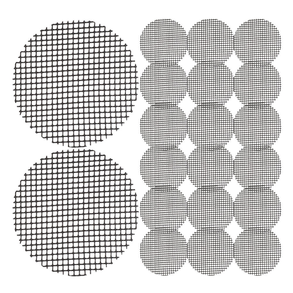GAXIRE 20Pcs Bonsai Mesh Drainage Screens for Gardeners 3.9X3.9X0.04In ...