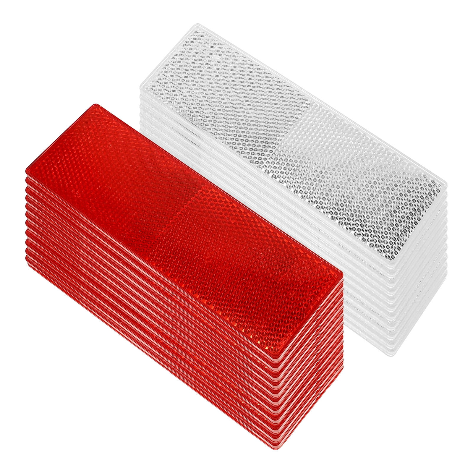 GAXIRE 20Pcs Multifunctional Reflector Sticker for Truck Bus Owners Low ...