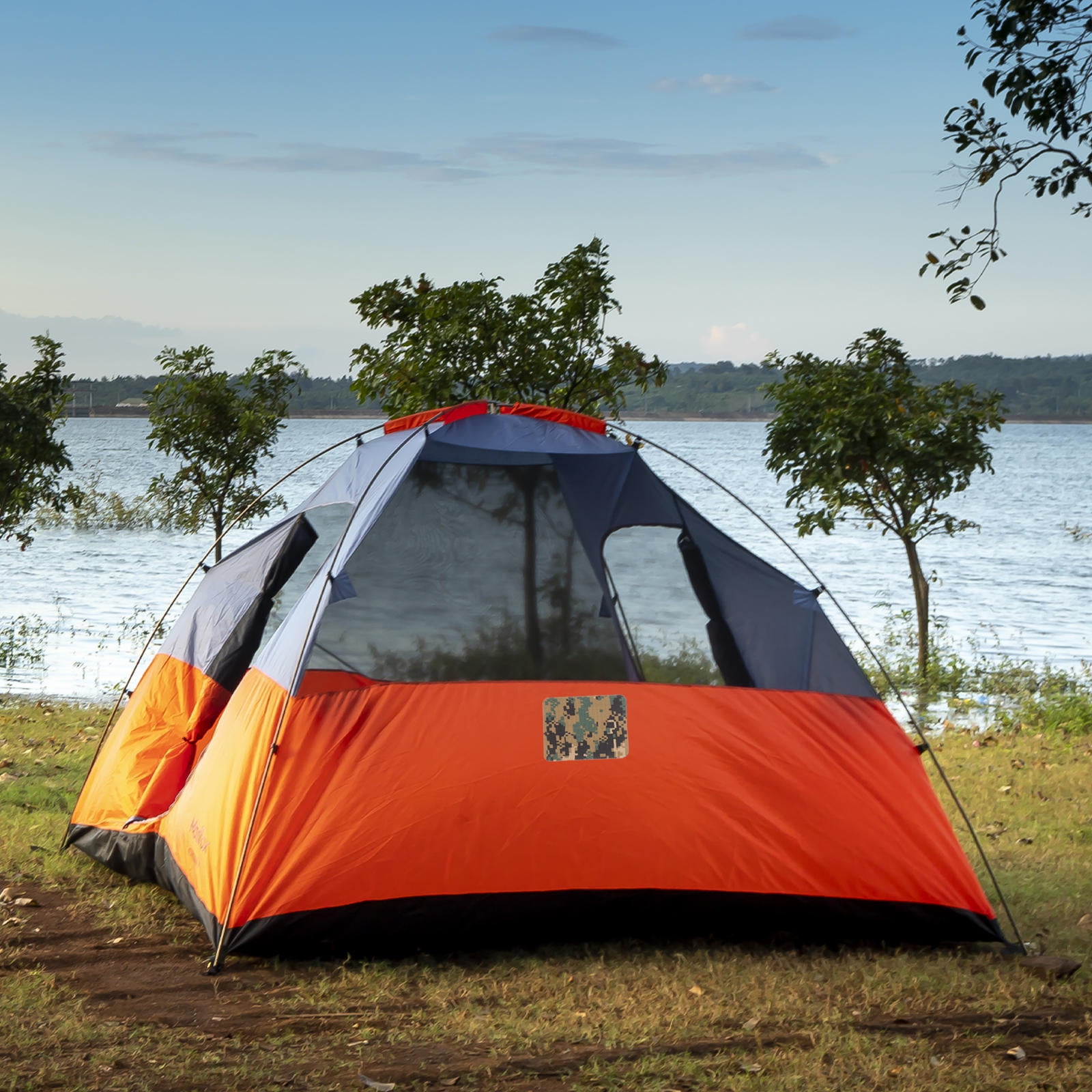 GAXIRE 20Pcs Polyester Camo Patches for Jeans and Tents Outdoor Camping ...