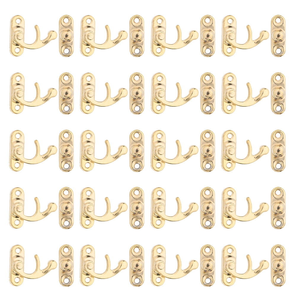 GAXIRE 20pcs Small Latches For Wooden Boxes Iron Vintage Decorative For ...