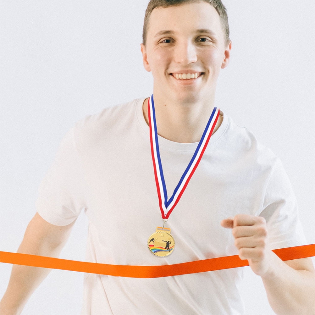 GAXIRE 25pcs Attendance Award Ribbons Medal Ribbons Multi For School ...