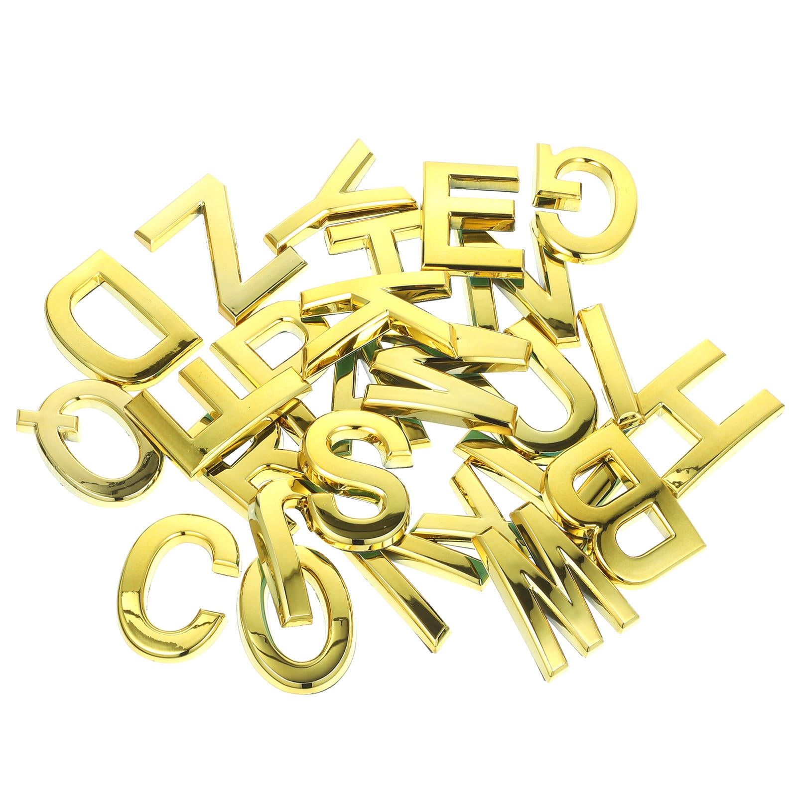 GAXIRE 26-Piece Golden Alphabet Letters for Street Address Signs with ...