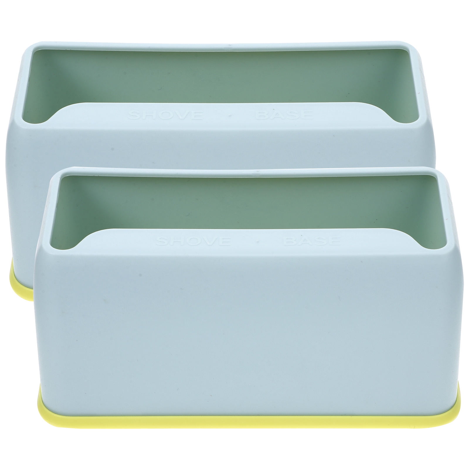 GAXIRE 2Pack Cat Litter Scoop Holder Blue Plastic Rectangular For Home ...